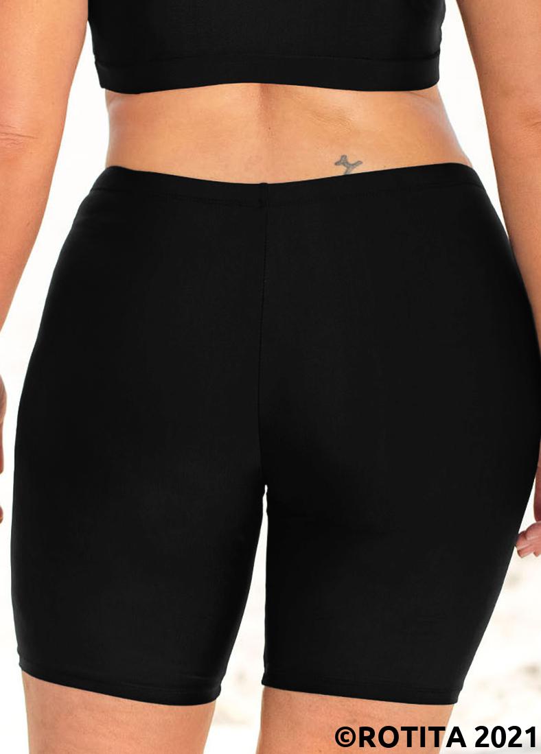 ROTITA Plus Size High Waisted Swim Shorts | Rotita.com - USD $20.98 ROTITA Plus Size High Waisted Swim Shorts | Rotita.com - USD $20.98